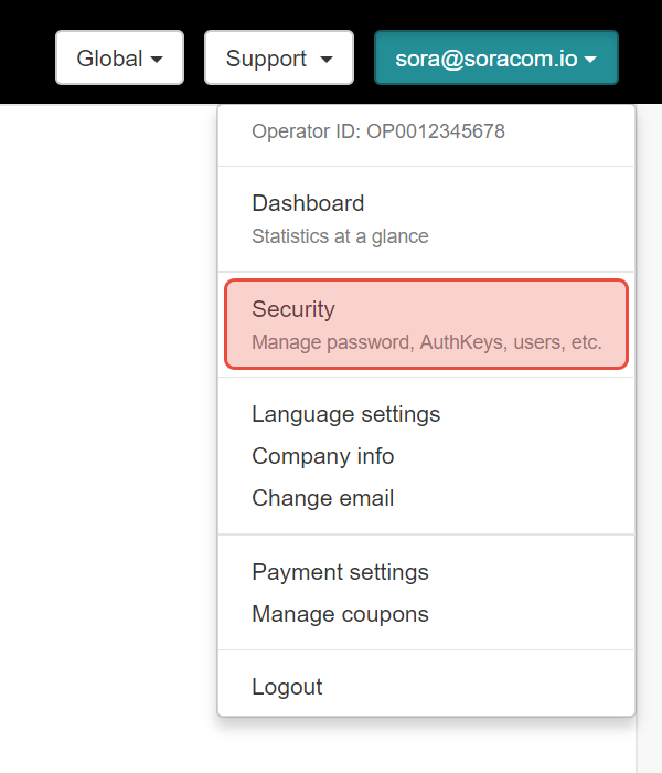 How Do I Create A Sam User In Order To Share Access To My Account Soracom Support